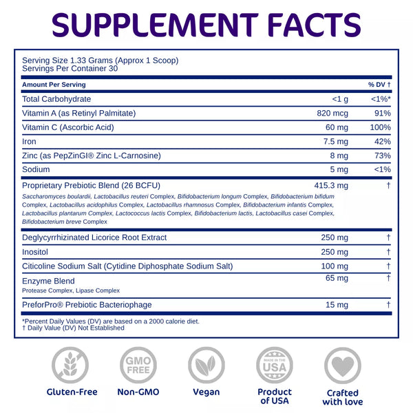 Bio-Heal Pro+ Probiotic Capsules | Aspire Nutrition
