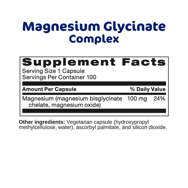 Magnesium Glycinate Complex Capsules – Aspire Nutrition